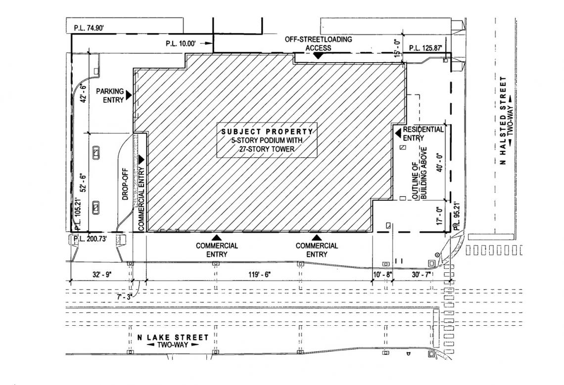 New developers propose residential at 800 W. Lake | Urbanize Chicago New developers propose residential at 800 W. Lake | Urbanize Chicago